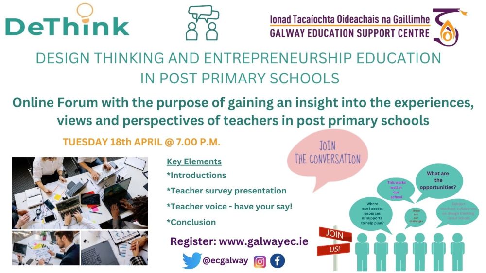 Design Thinking and Entrepreneurship Education in Post Primary Schools ...