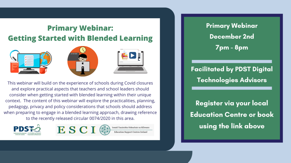 ESCI/PDST: Getting Started with Blended Learning-Primary - Welcome to ...
