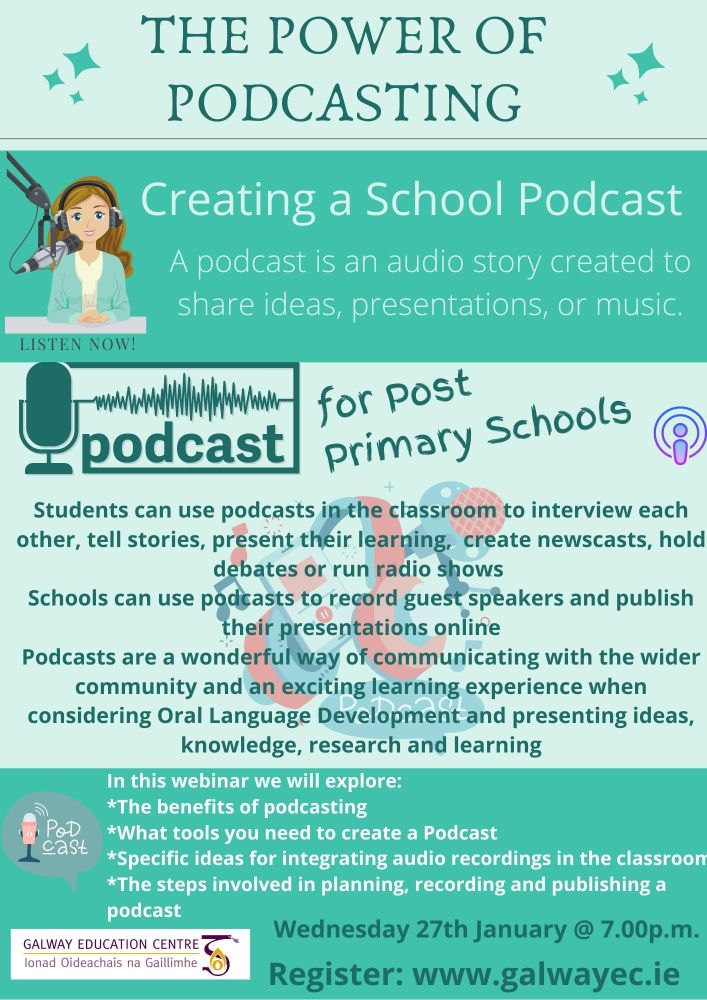 The Power of Podcasting: Creating a School Podcast-Post Primary ...